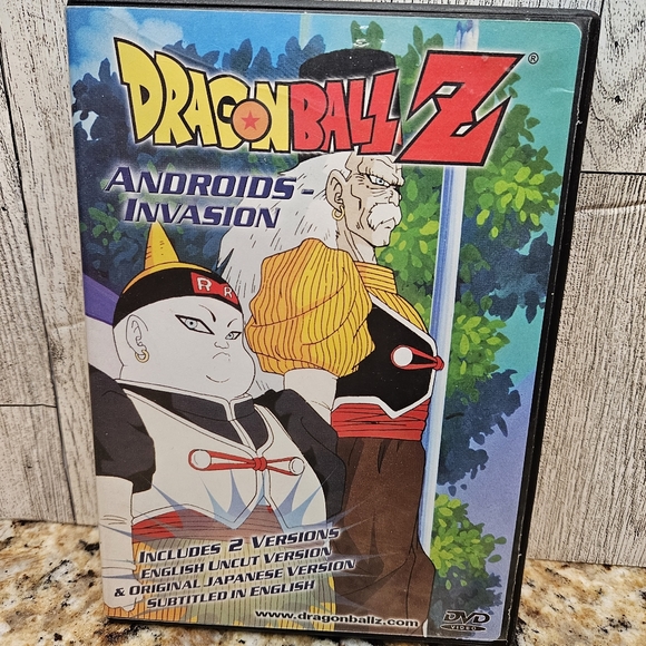 FUNimation Films | Media | Dragon Ball Z Androids Invasion Dvd 200 ...